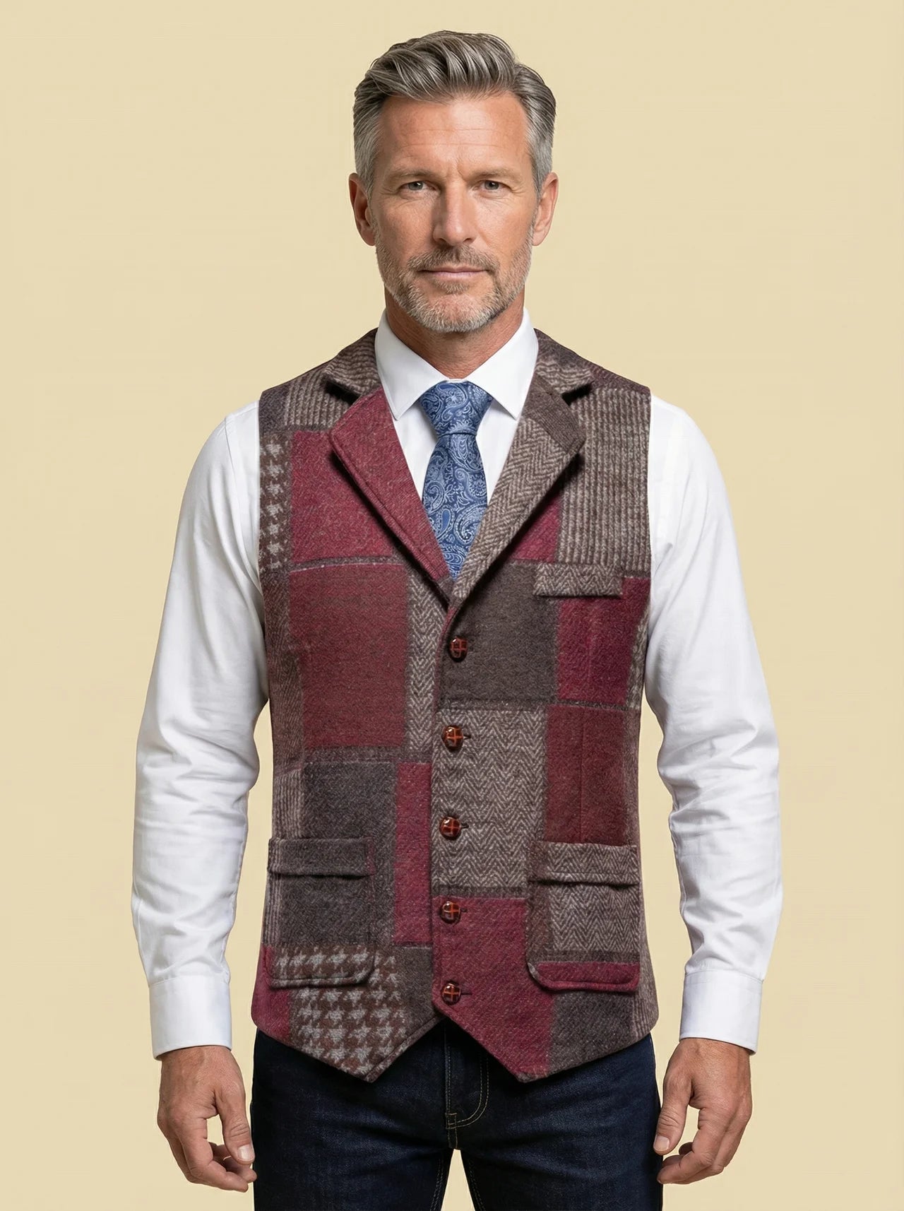 Aldrin | Heritage Tailored Waistcoat – Fletcher-Cole