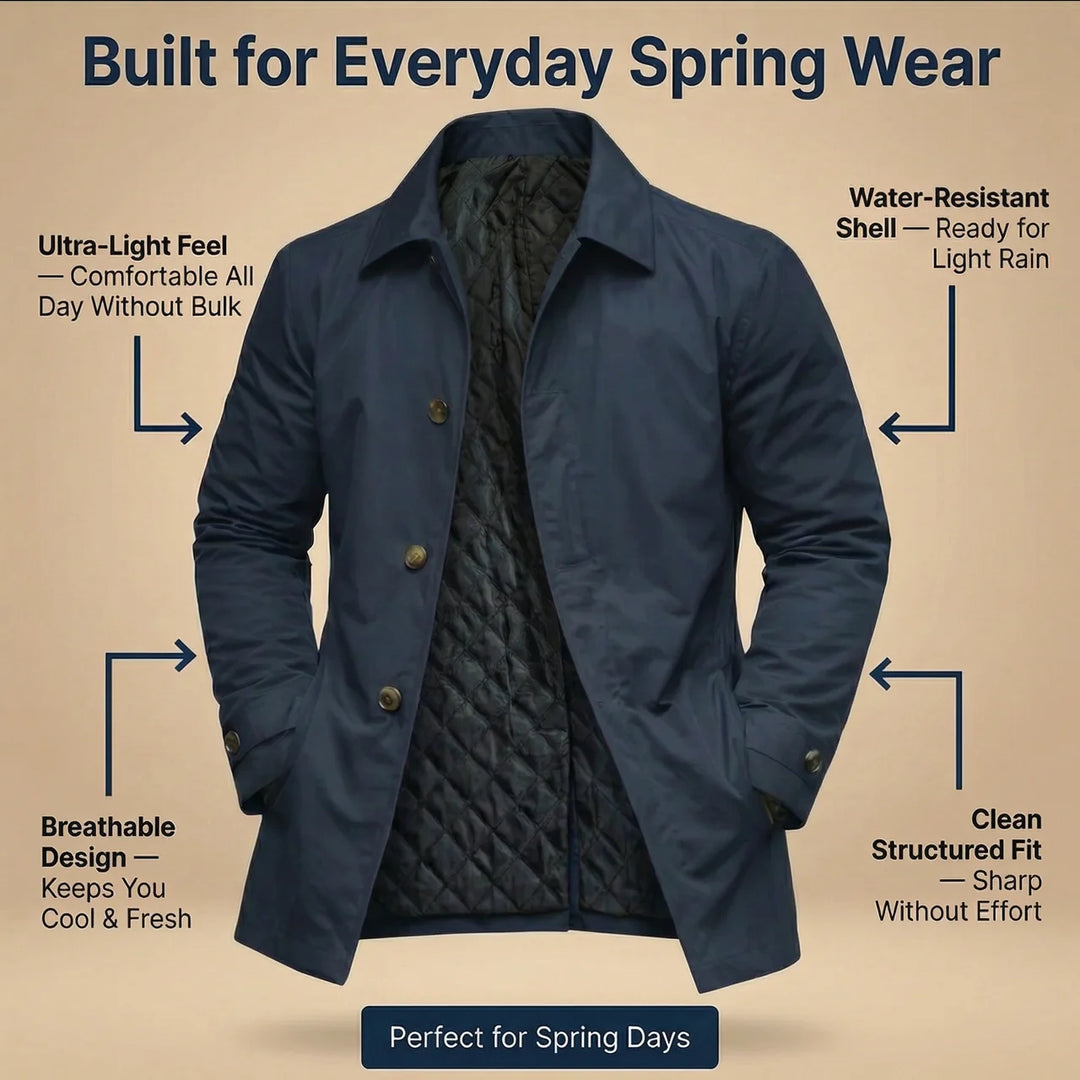 HAROLD | LIGHTWEIGHT SPRING JACKET | RELIABLE COMFORT – Fletcher-Cole