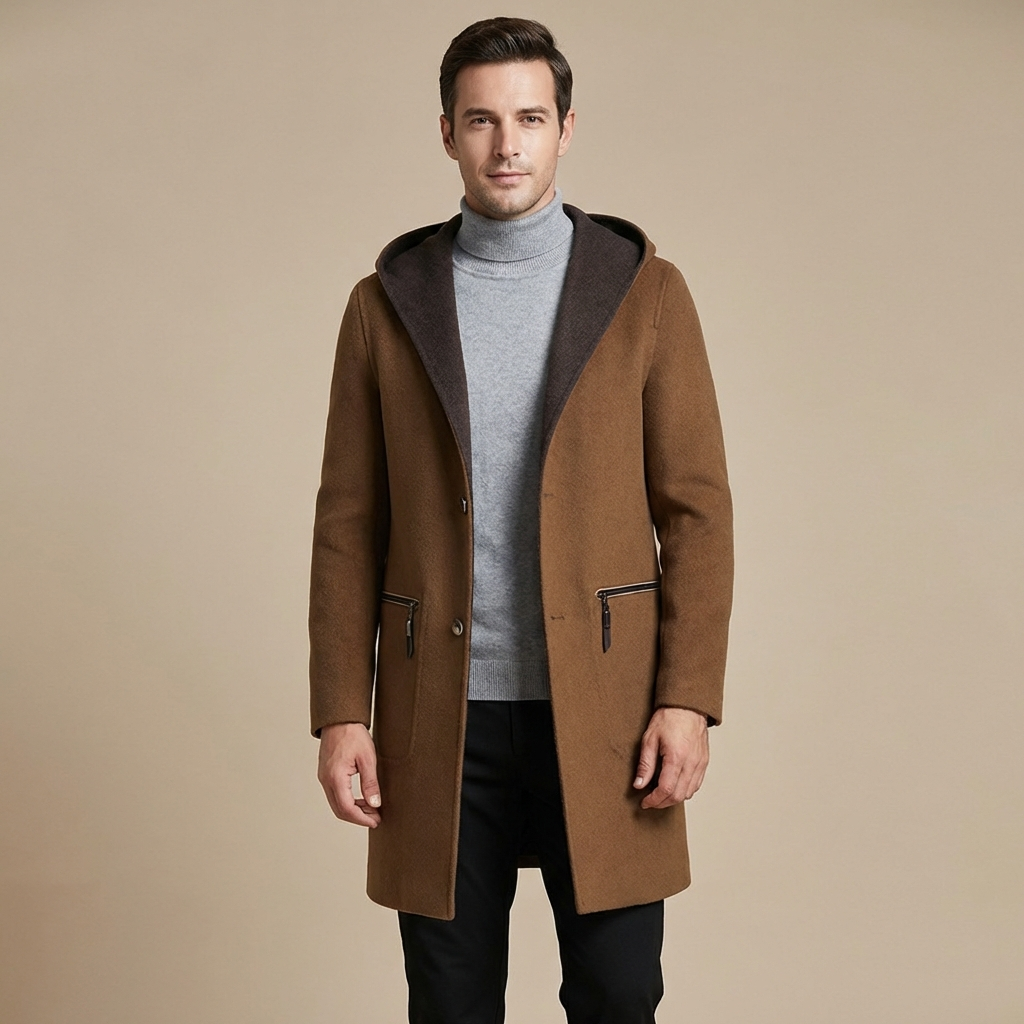 NEO | TIMELESS HOODED OVERCOAT – Fletcher-Cole